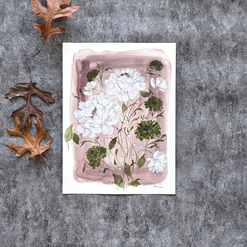 Ranunculus Print - Etsy