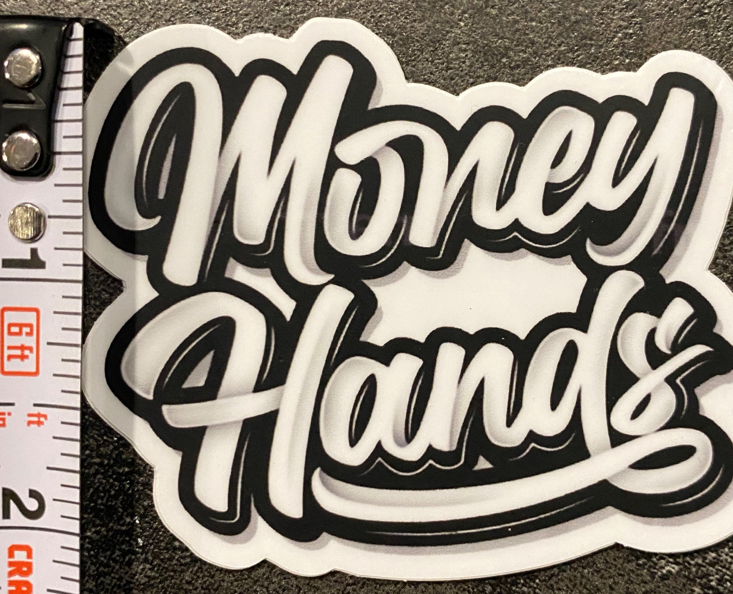 Original Money Hands Sticker - Etsy