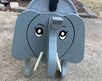 Elephant Mailbox | Etsy