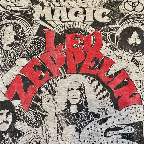 1971 Single Stitch Led Zeppelin. 'Electric Magic' Con… - Gem