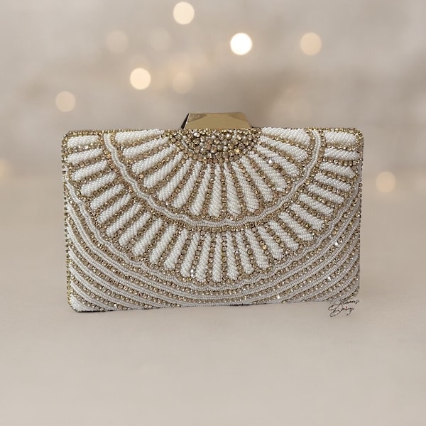 Ivory Wedding Clutch - Etsy