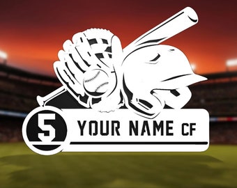 Custom Baseball/softball Sign | Personalized | Stadium | Sports - Etsy