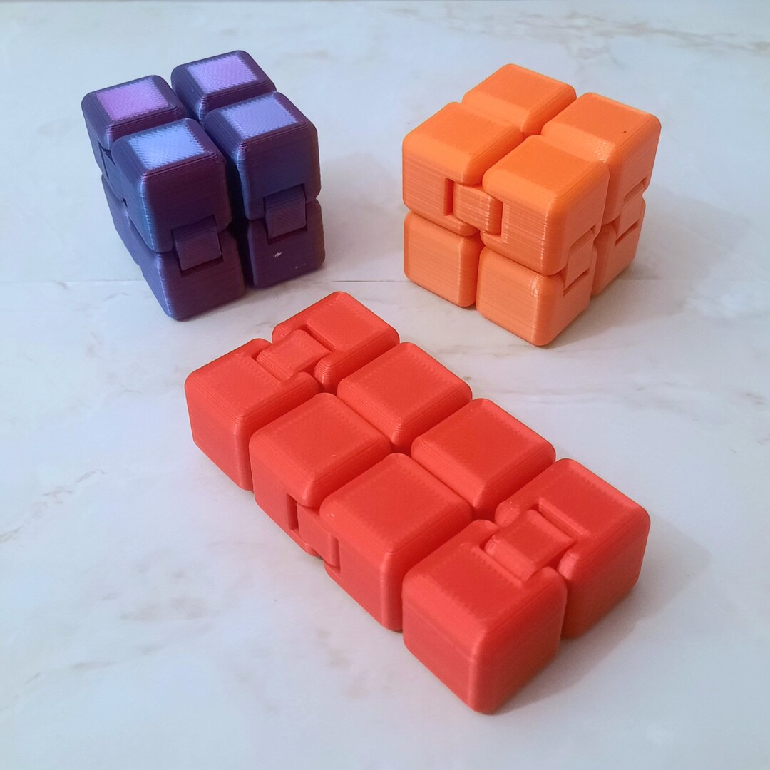 Infinity Fidget Cube Sensory Cube Fidget Toy for Kids Fidget Cube for ...