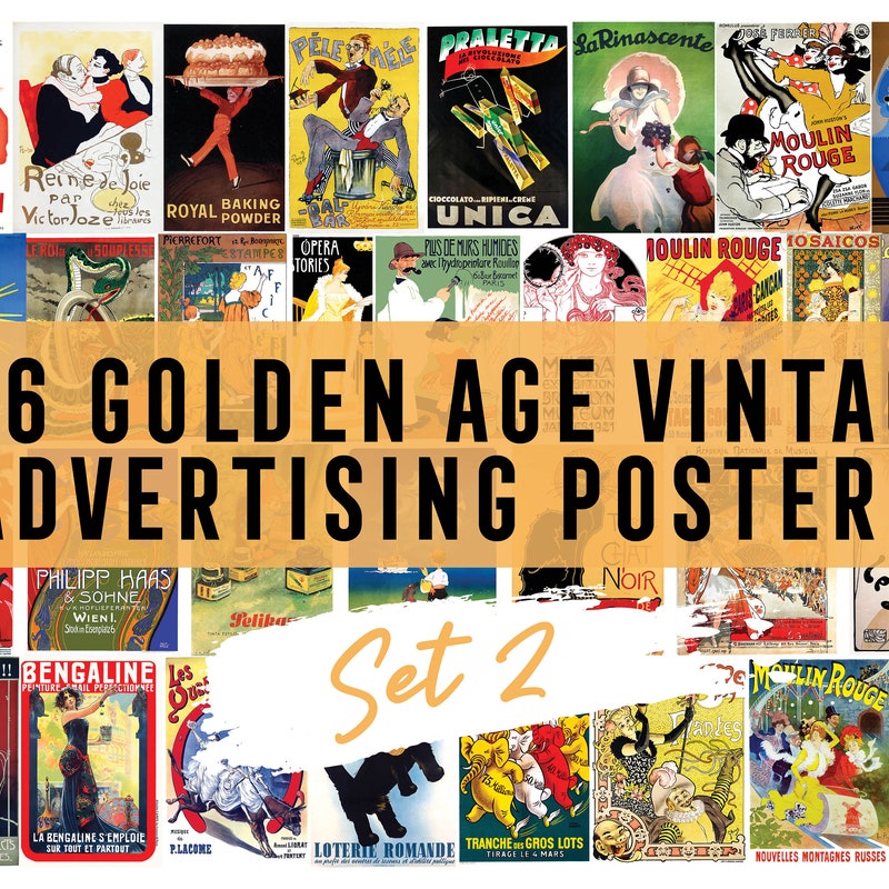 Vintage Poster - Etsy