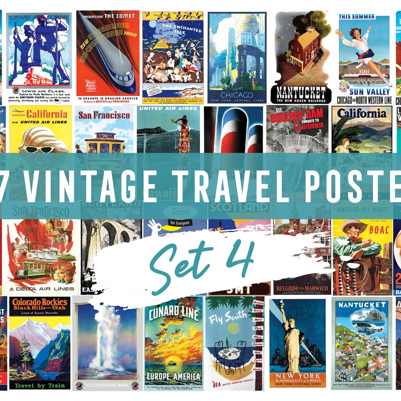 Travel Posters - Etsy