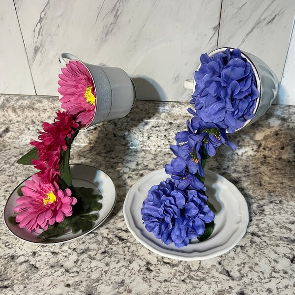 Tea Cup Centerpieces - Etsy