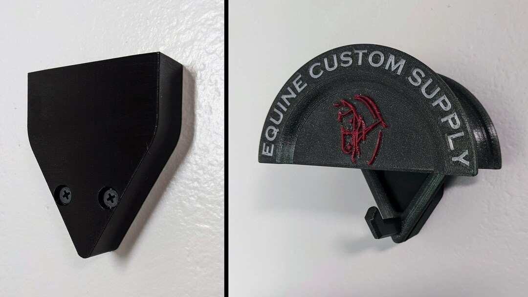 Simple Wall Mount for Hanging Adjustable Bridle Holders - Indoor ...