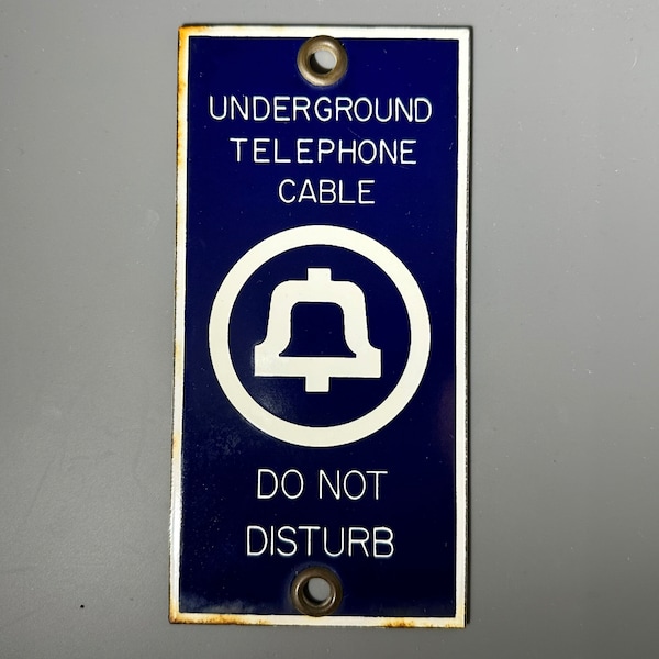 Bell Telephone Sign - Etsy