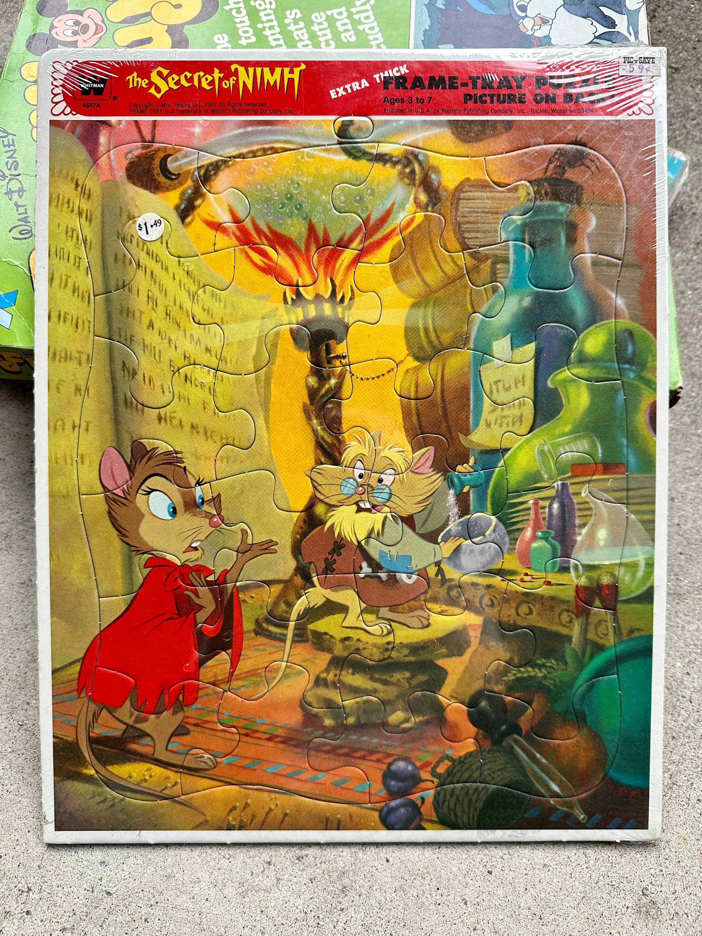 Vintage Craft Kit & Puzzle Bundle, AS IS / Collectible Puzzles and ...