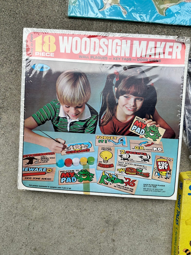 Vintage Craft Kit & Puzzle Bundle, AS IS / Collectible Puzzles and ...