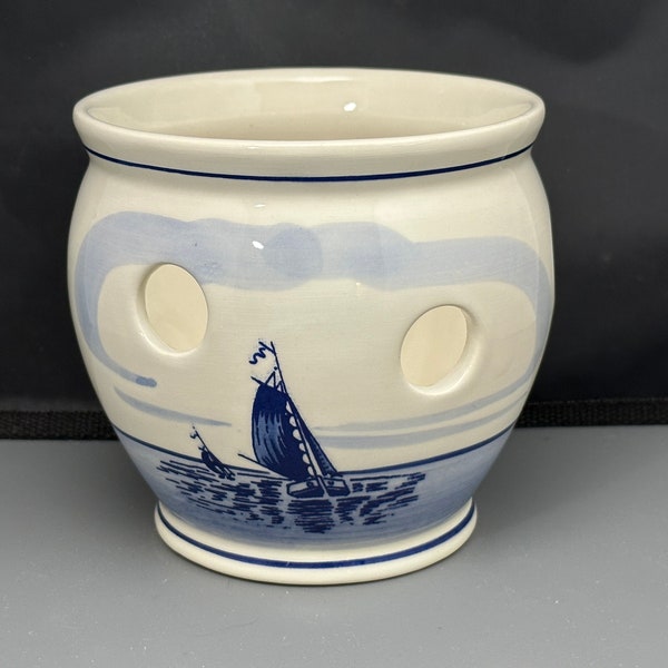 Delft Blue Planter - Etsy