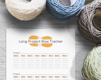 Crochet Project Tracker - Etsy