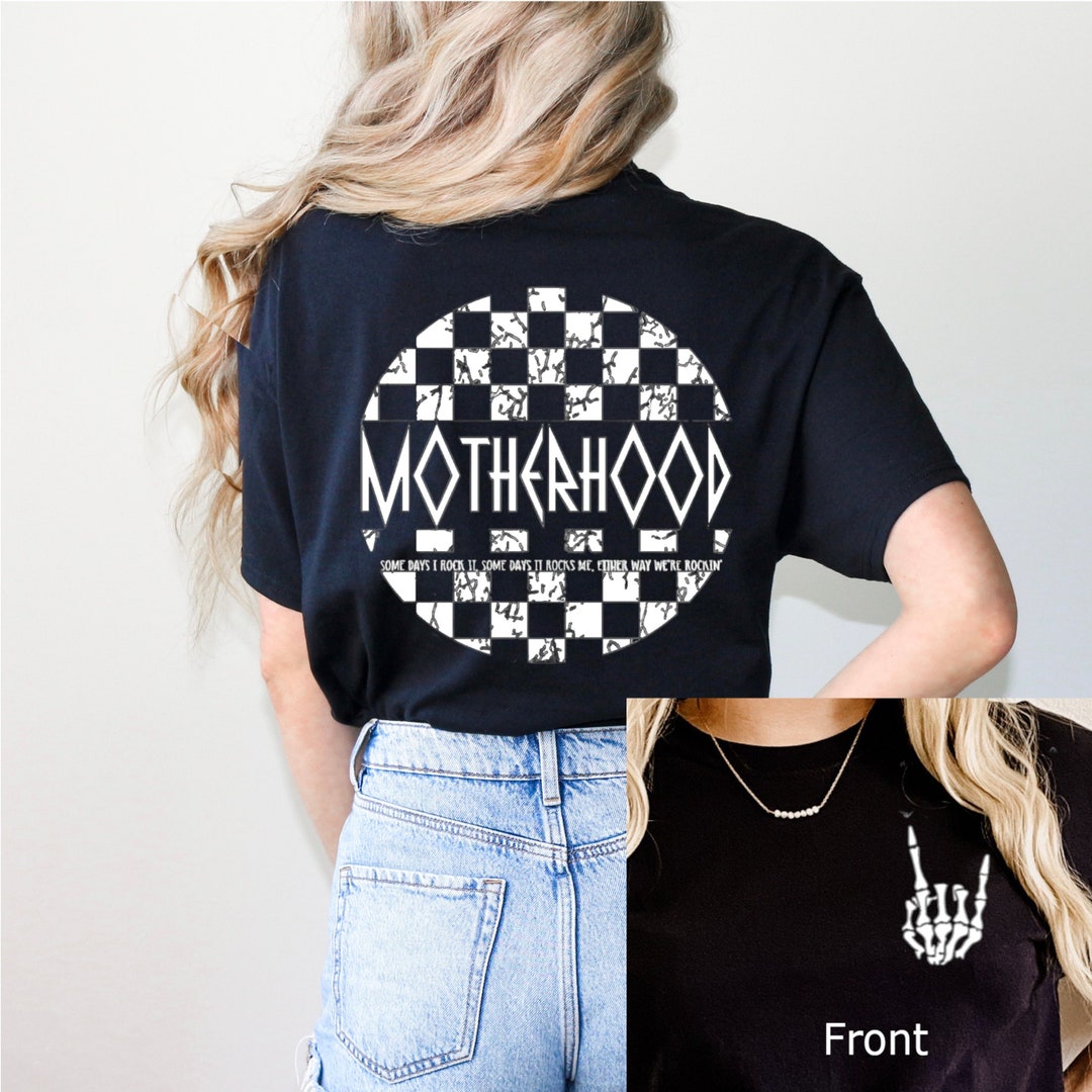 Retro Rockin’ Mama Shirt, Motherhood Rockin' It One Day at A Time ...
