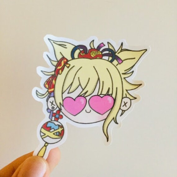 Yoimya Sticker Handmade Genshin Impact Character Design - Etsy