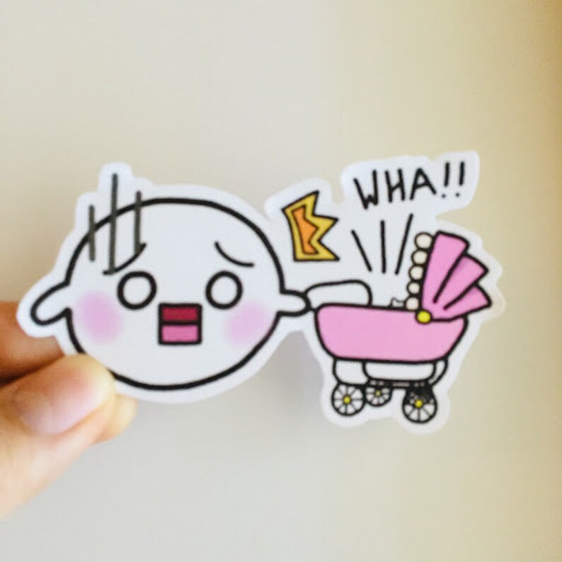 Babysitter Blob Sticker: Cute/ Kawaii Stickers, Journaling Stickers ...