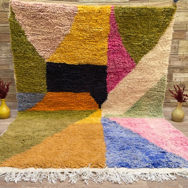 Colorful Rug - Etsy