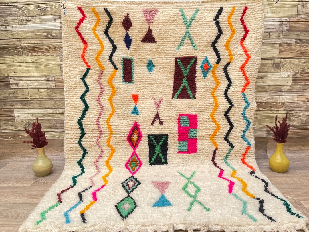 Moroccan Rug Rugs for Bedroom Aesthetic Morrocan Rug - Etsy