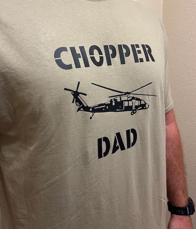 Chopper Dad Camiseta gráfica pantalones cortos piloto de helicóptero ...
