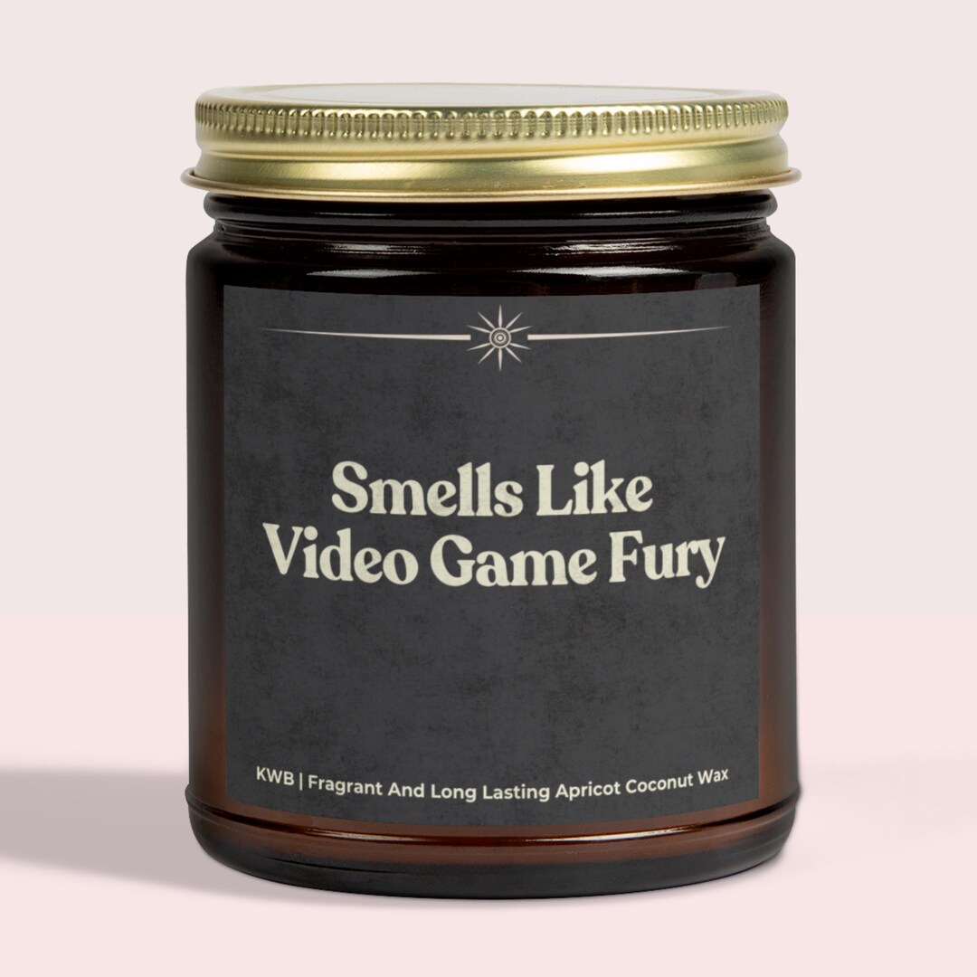 Video Game Rage Gamer Candle for Dad | Game Room Decor, Gamer Girl ...