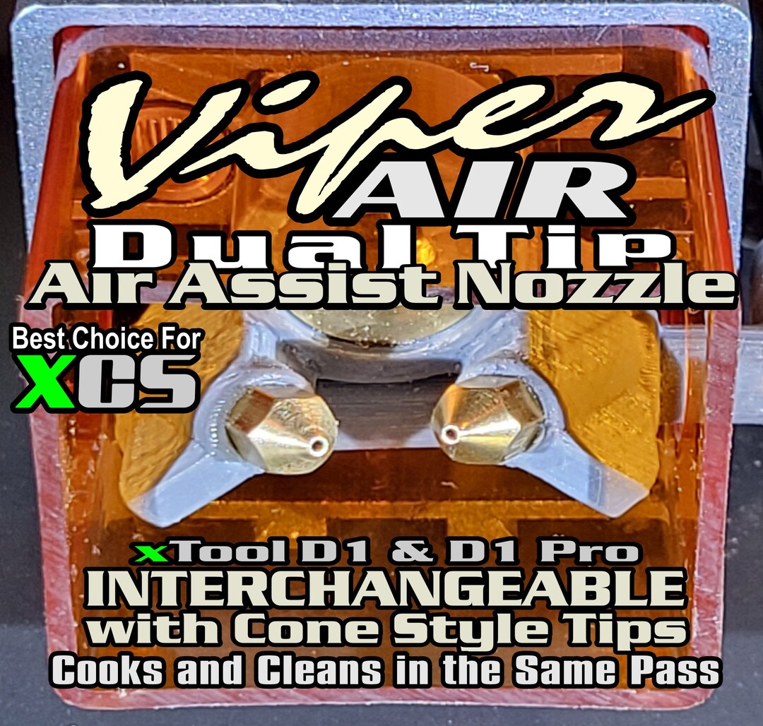 Dual Tip Air Assist Nozzle for Xtool D1 and Pro - Etsy