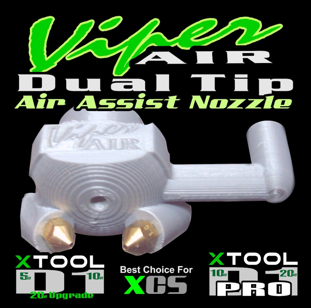 Dual Tip Air Assist Nozzle for Xtool D1 and Pro - Etsy