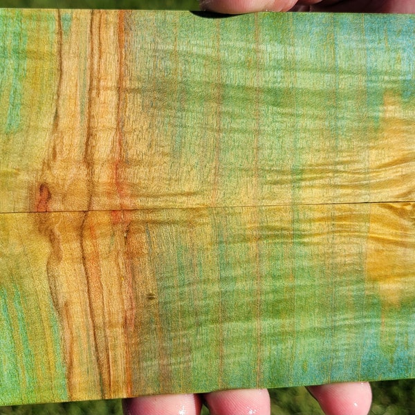 Stabilized Curly Maple Wood - Etsy