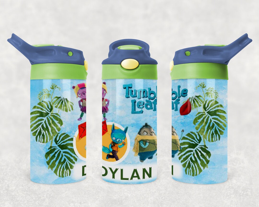 Tumble Leaf Personalized Water Bottle-12oz Stainless Steel Sippy Cup ...