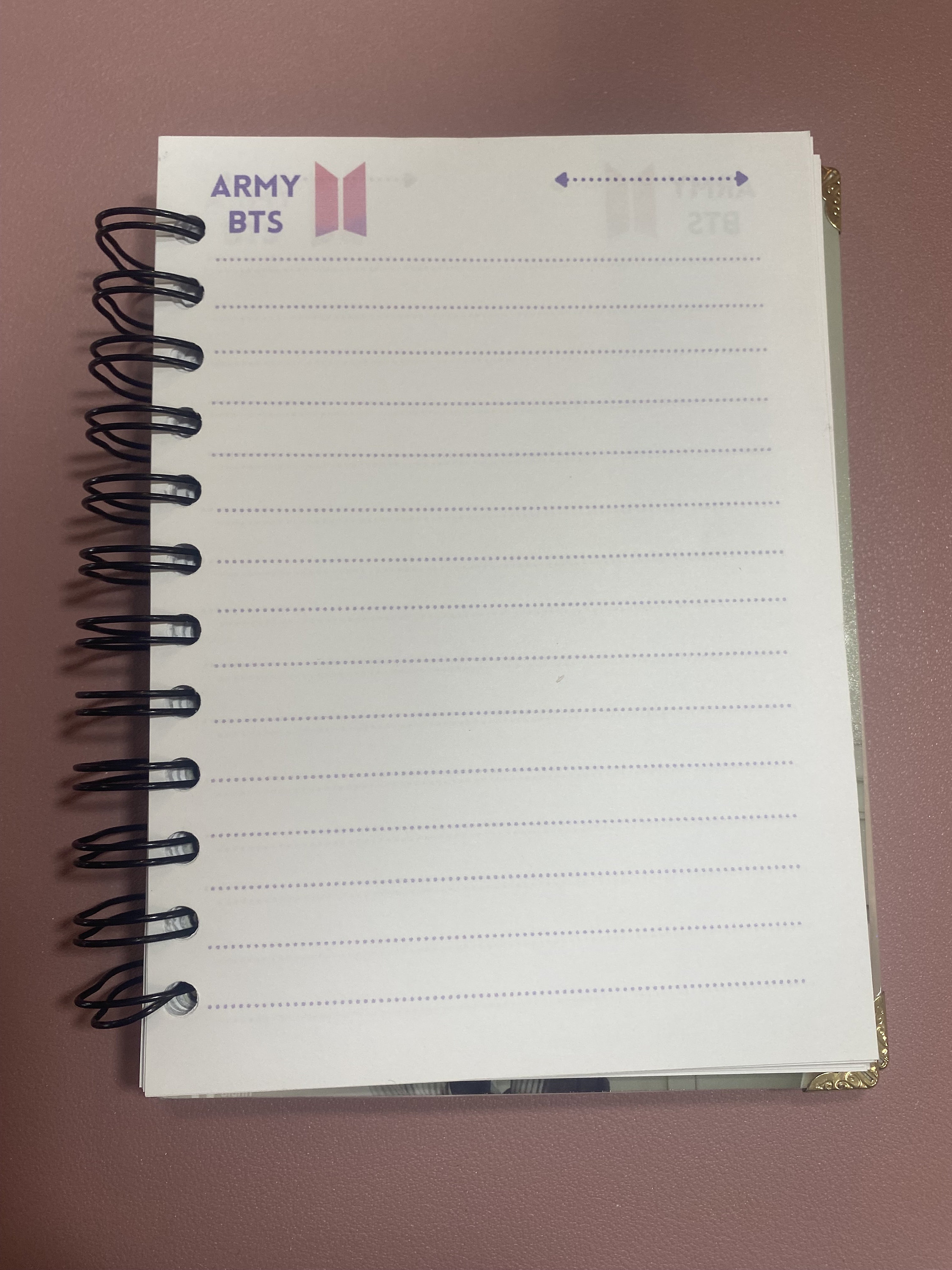Bts Planner, Bts Notebook, Bts Agenda, BTS Notebook, BTS Notes, BTS ...