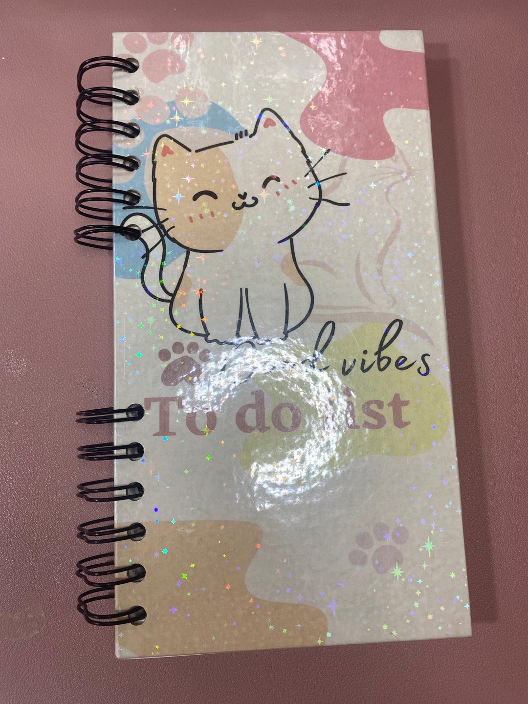 Cat Notebook, Cat Notebook, Cute Cat, Cat Planner, Tender Kitten, to Do ...