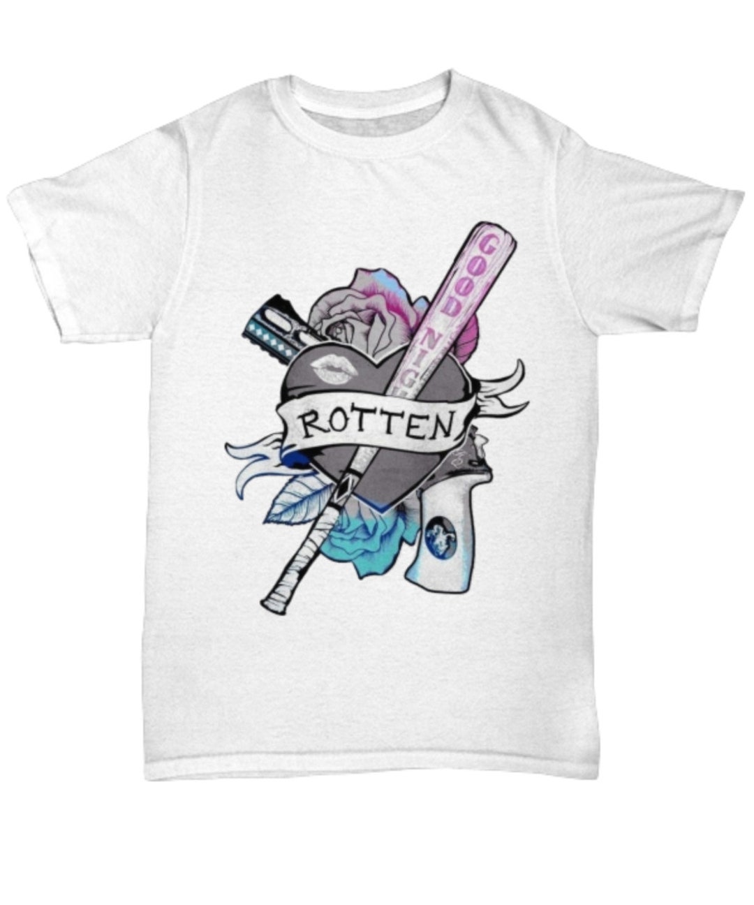 Rotten Suicide Squad Harley Quinn Tshirt Unisex Tee - Etsy