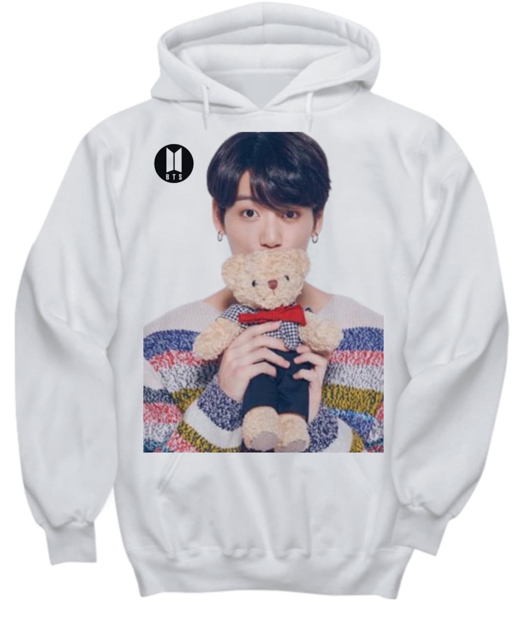 BTS Jungkook Hoodie Bangtan Boys Kpop and Army Fan Apparel - Etsy