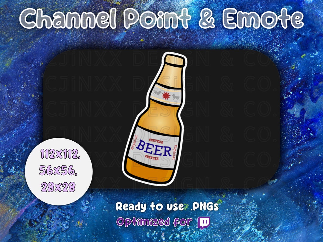 Twitch Beer HYDRATE Channel Point Reward, Alcohol Mixed Drink Cocktail ...