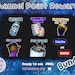 Twitch Icon Bundle, popular Cocktails, Channel Reward & Emote, Cute ...