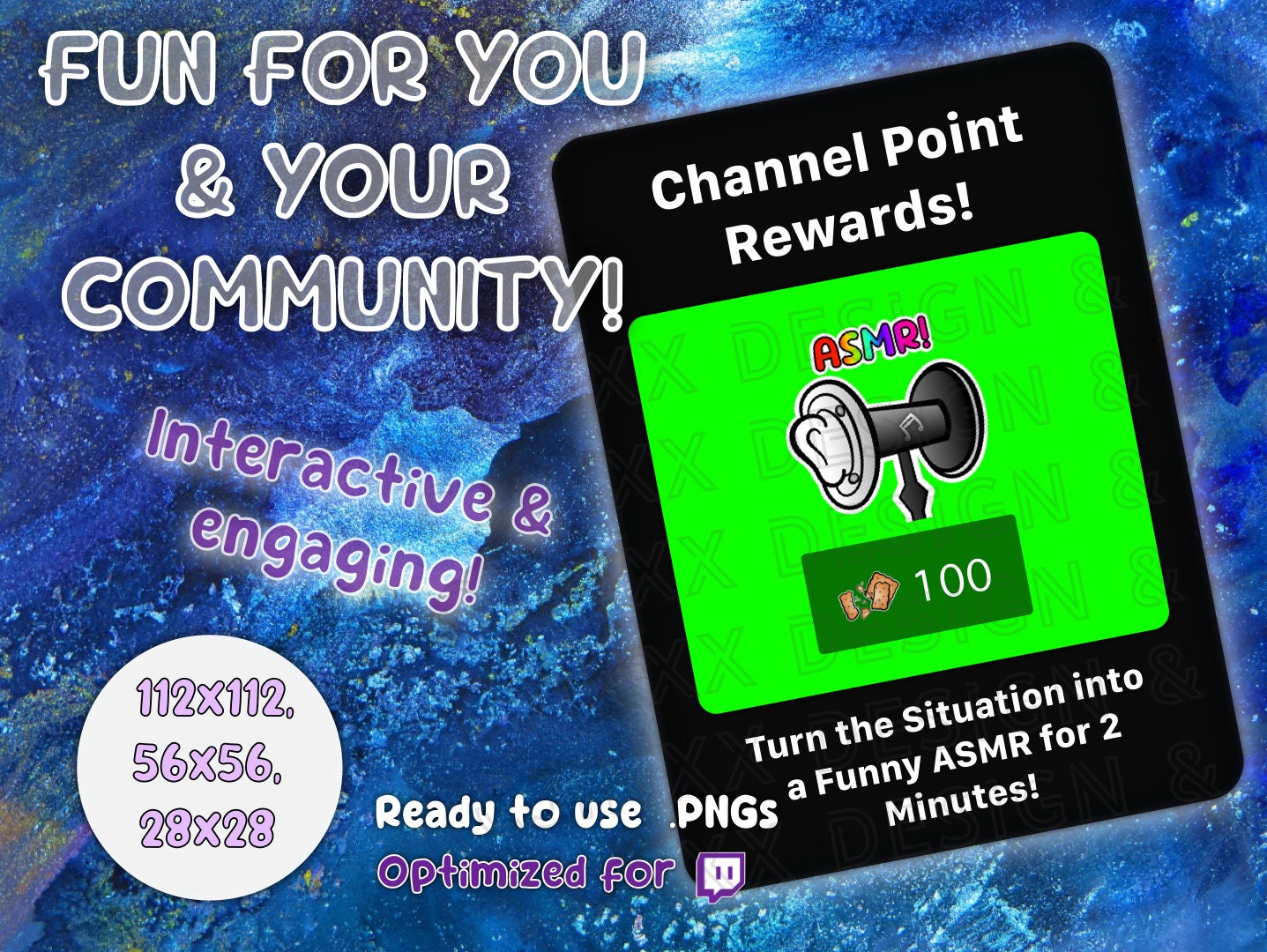 Twitch Reward Icon Bundle black Hair Cute Channel Point Reward Twitch ...
