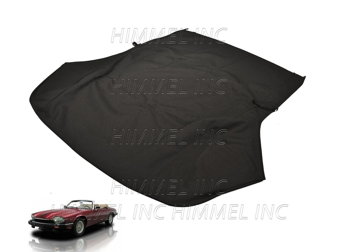 Handmade Jaguar XJS Convertible Soft Top 1989-1996 New Black German ...