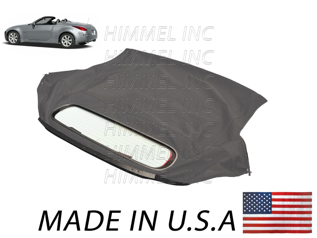 Handmade Nissan 350Z 2003-2009 Convertible Soft Top & D.O.T Approved ...