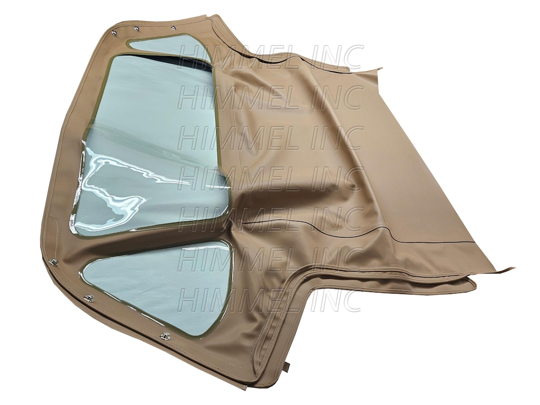 Handmade MG-B Convertible Top With Zipper 3 Plastic Windows 1971-1980 ...