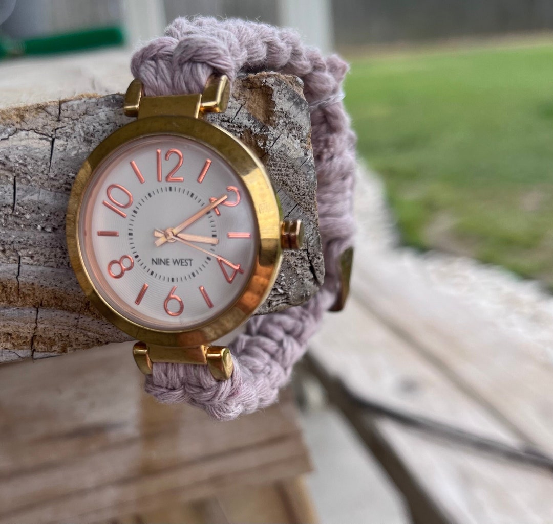 Macramé Watch Band - Etsy