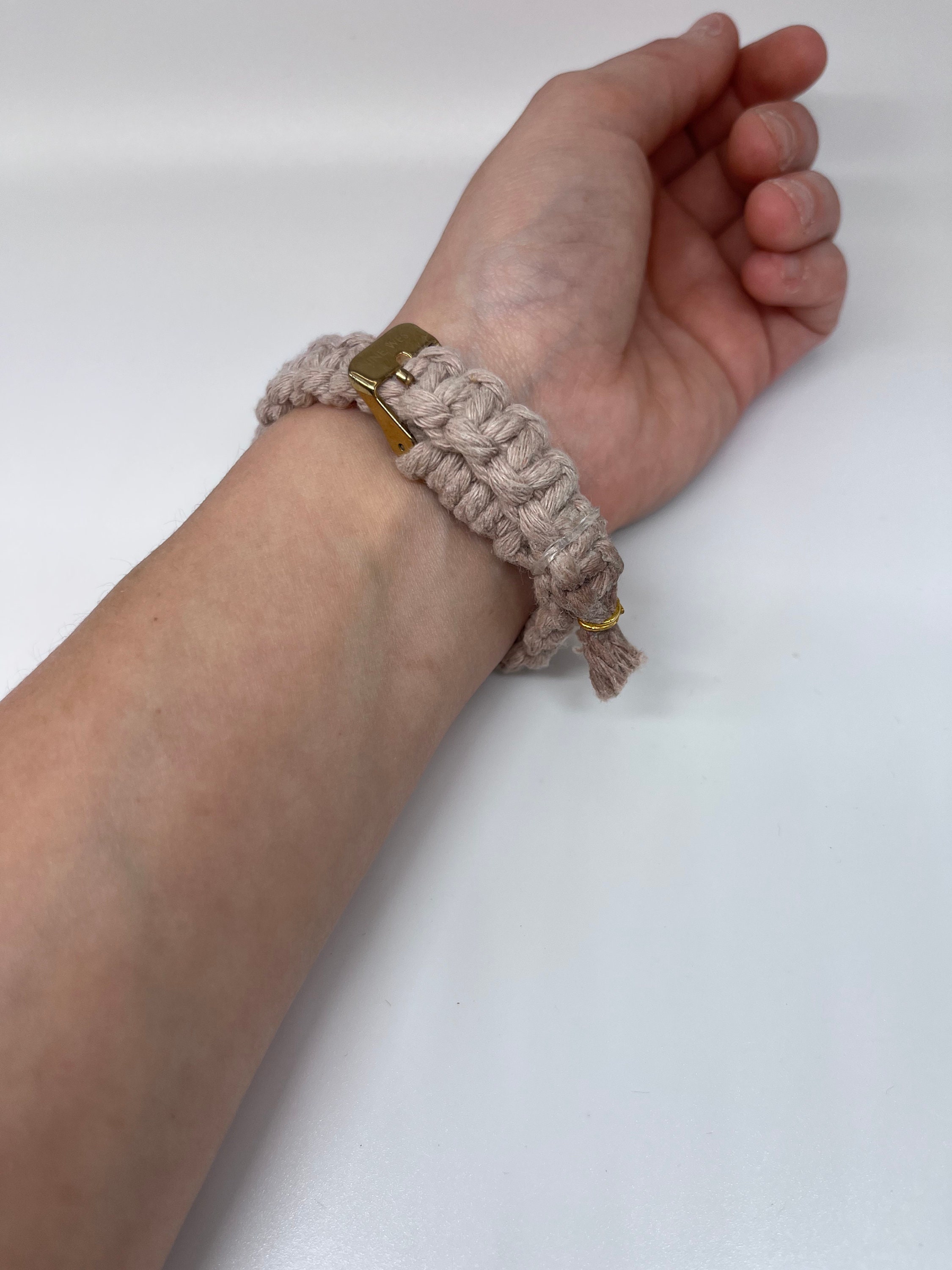 Macramé Watch Band - Etsy
