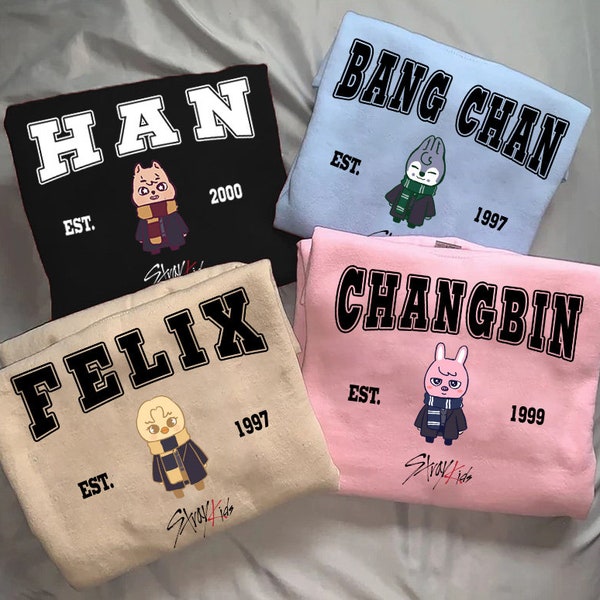 Stray Kids Skzoo Characters Sweatshirt - Etsy