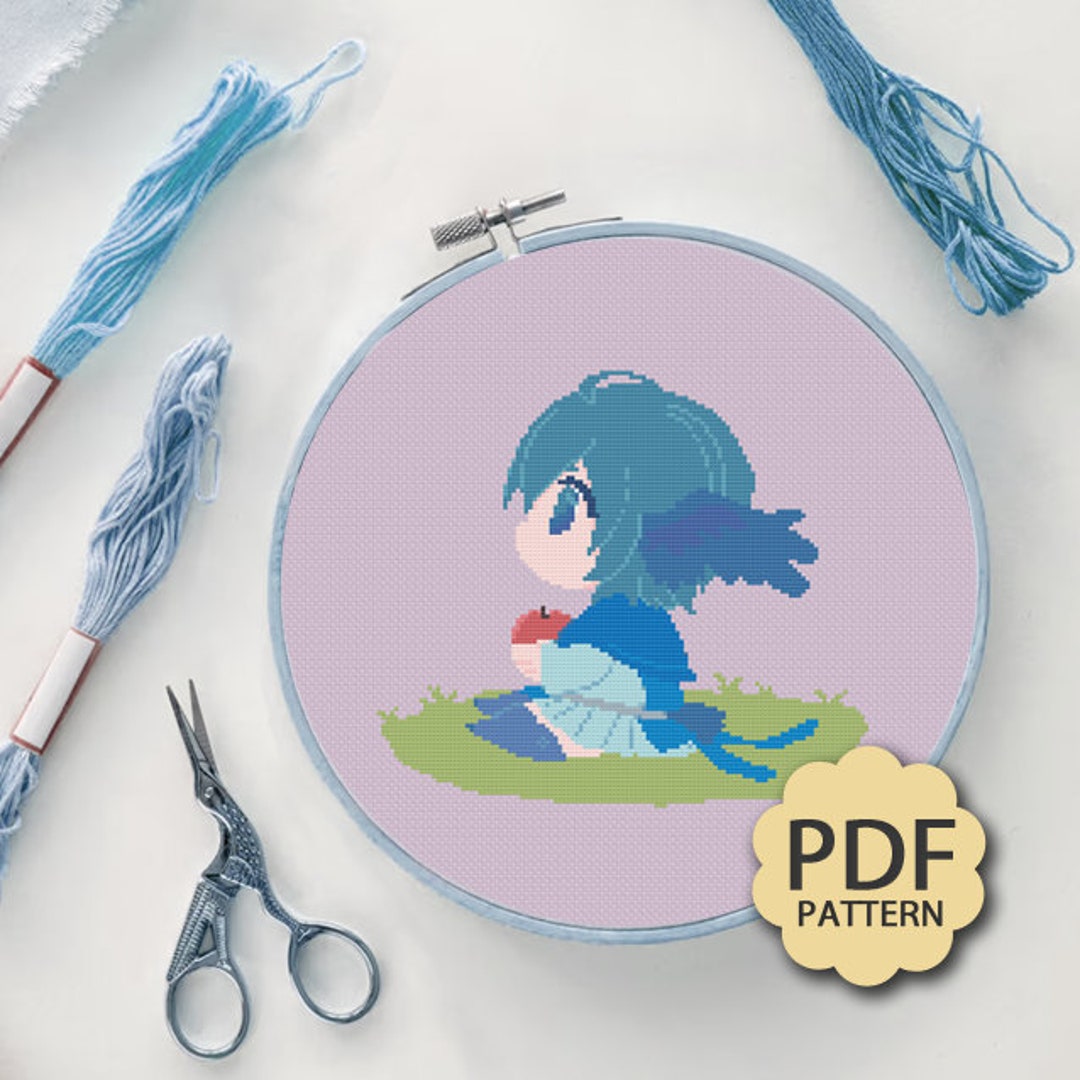 Meteion - FFXIV FF14 Endwalker - Cross Stitch Pattern PDF Downloadable ...