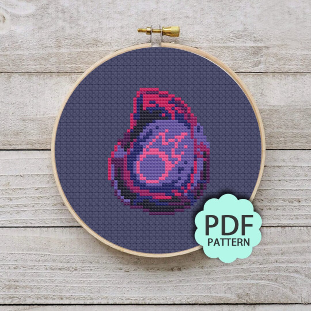 Black Mage - FFXIV FF14 Job Stone - Cross Stitch Pattern PDF ...