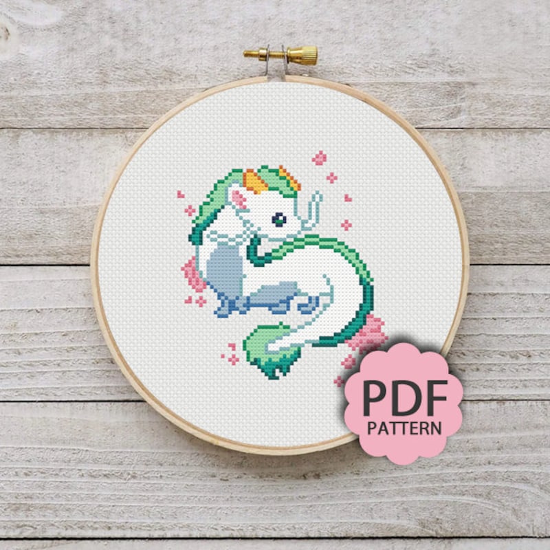 Ghibli Cross Stitch - Etsy