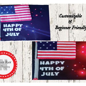 4th of July Quietbook-fireworks Quietbook-led Quiet Book-toddler Quiet ...