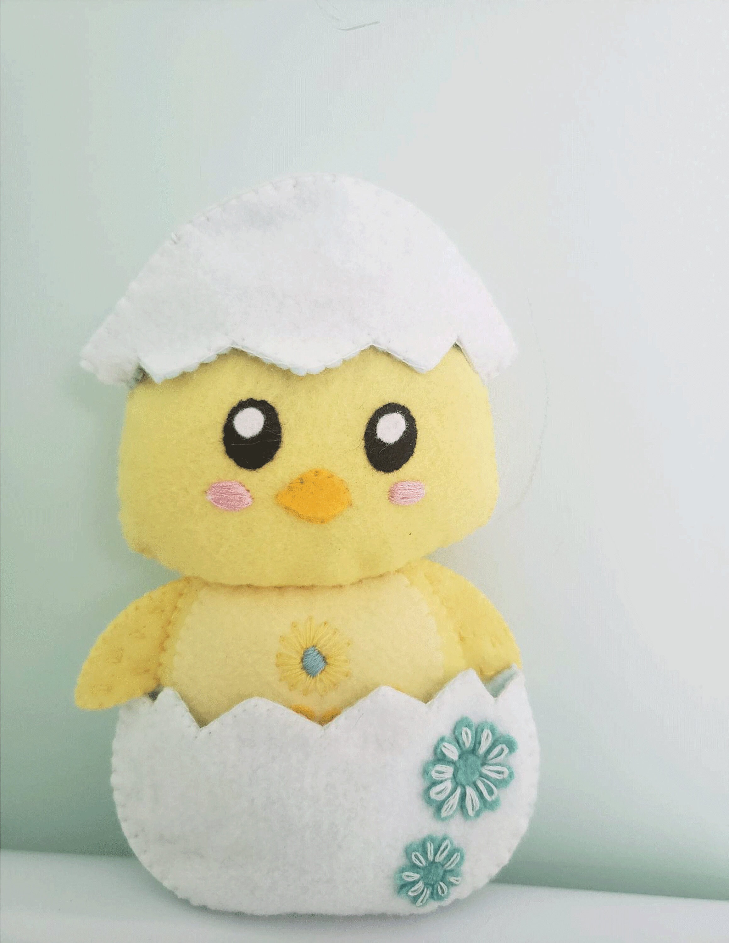 Spring Chick Plush Sewing Pattern, Easter Plush PDF, Chick SVG Download ...