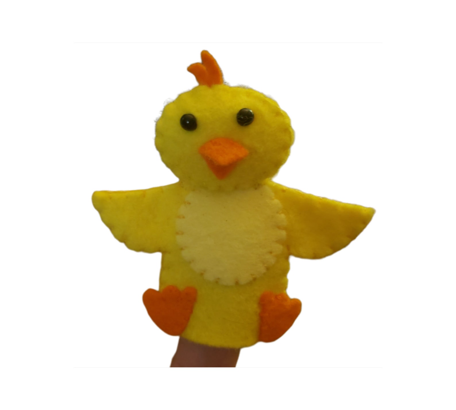 Farm Animal Finger Puppet Pattern-duck Finger Puppet-chicken Finger ...