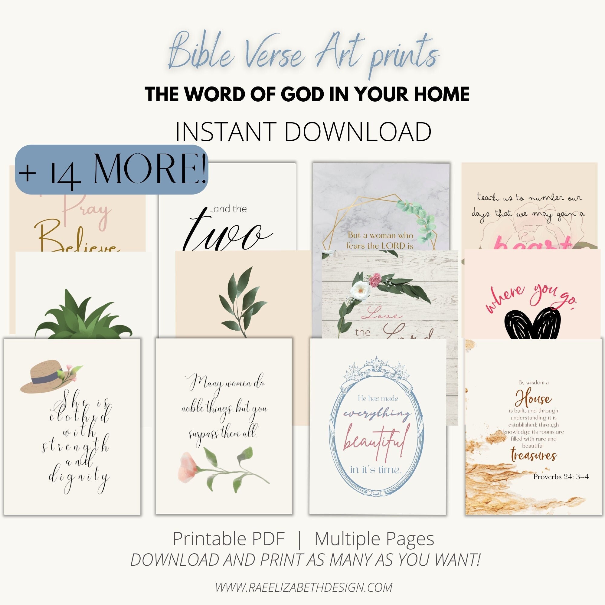 Bible Verse Art, Bible Verses, Bible Verse Art Prints, Scripture ...