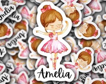 Stickers Ballerina Collection Transparent or White - Etsy