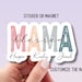 Personalized Mama Sticker Name Sticker Mother Boho Sticker Mom Sticker ...