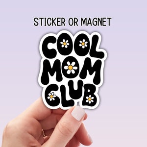 Retro Mom Mama Sticker Daisy Sticker Mama Sticker Tumbler Cup Sticker ...